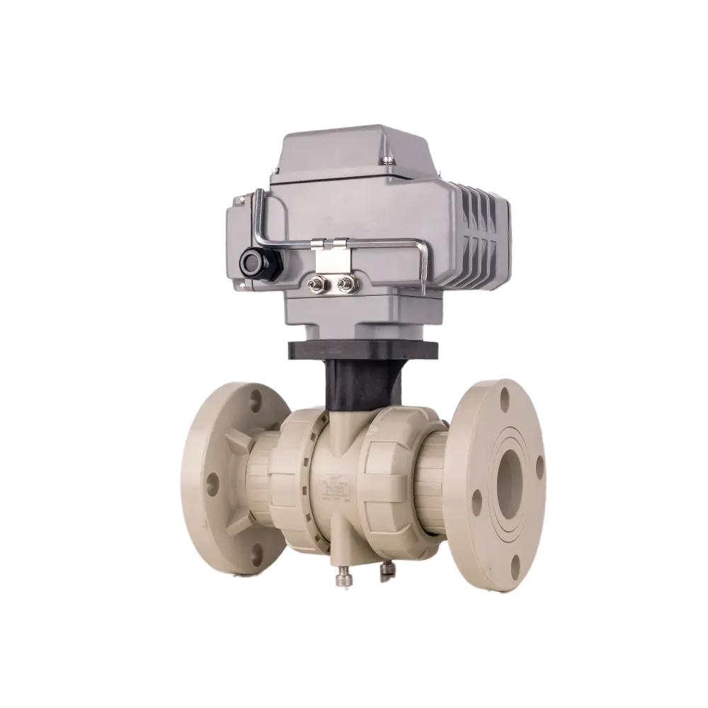 Electric Plastic Anti-Corrosion Ball Valve - GRAT Control Valve