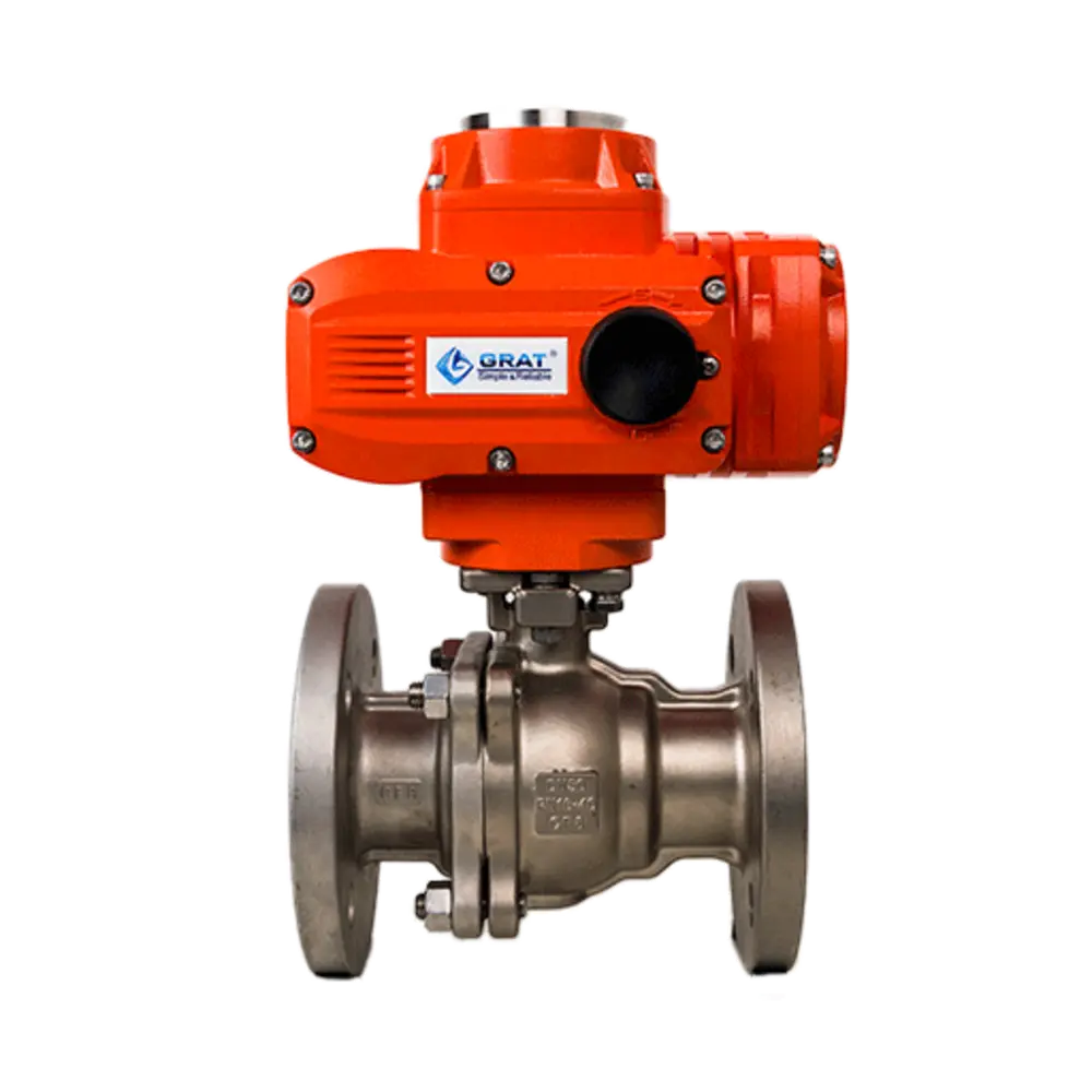 Explosion-proof Electric V-port Control Valve - GRAT Control Valve