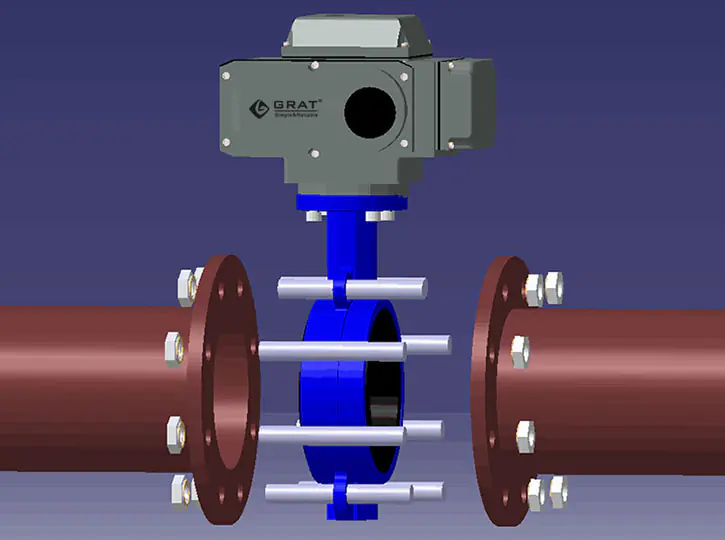 Quick-opening Electric Butterfly Valve - GRAT Control Valve